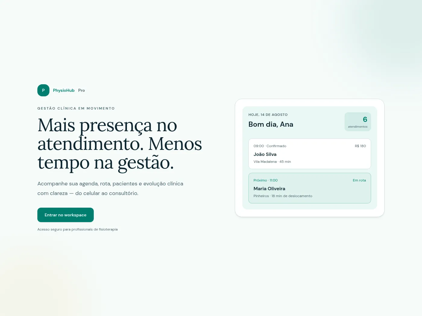 PhysioHub Pro