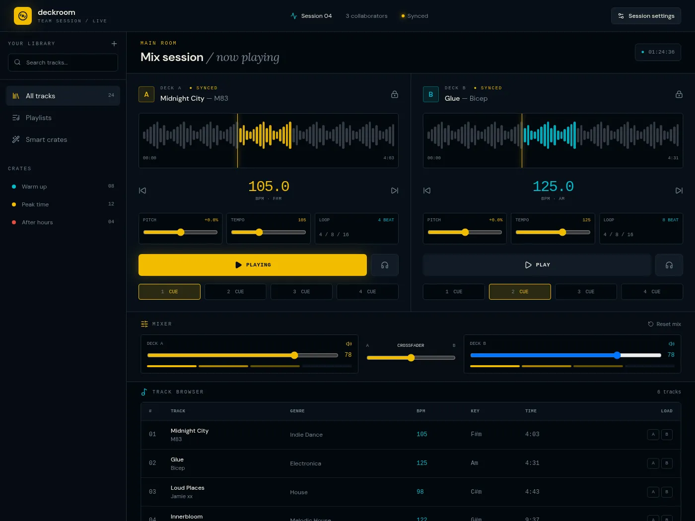 DJ Deck Simulator