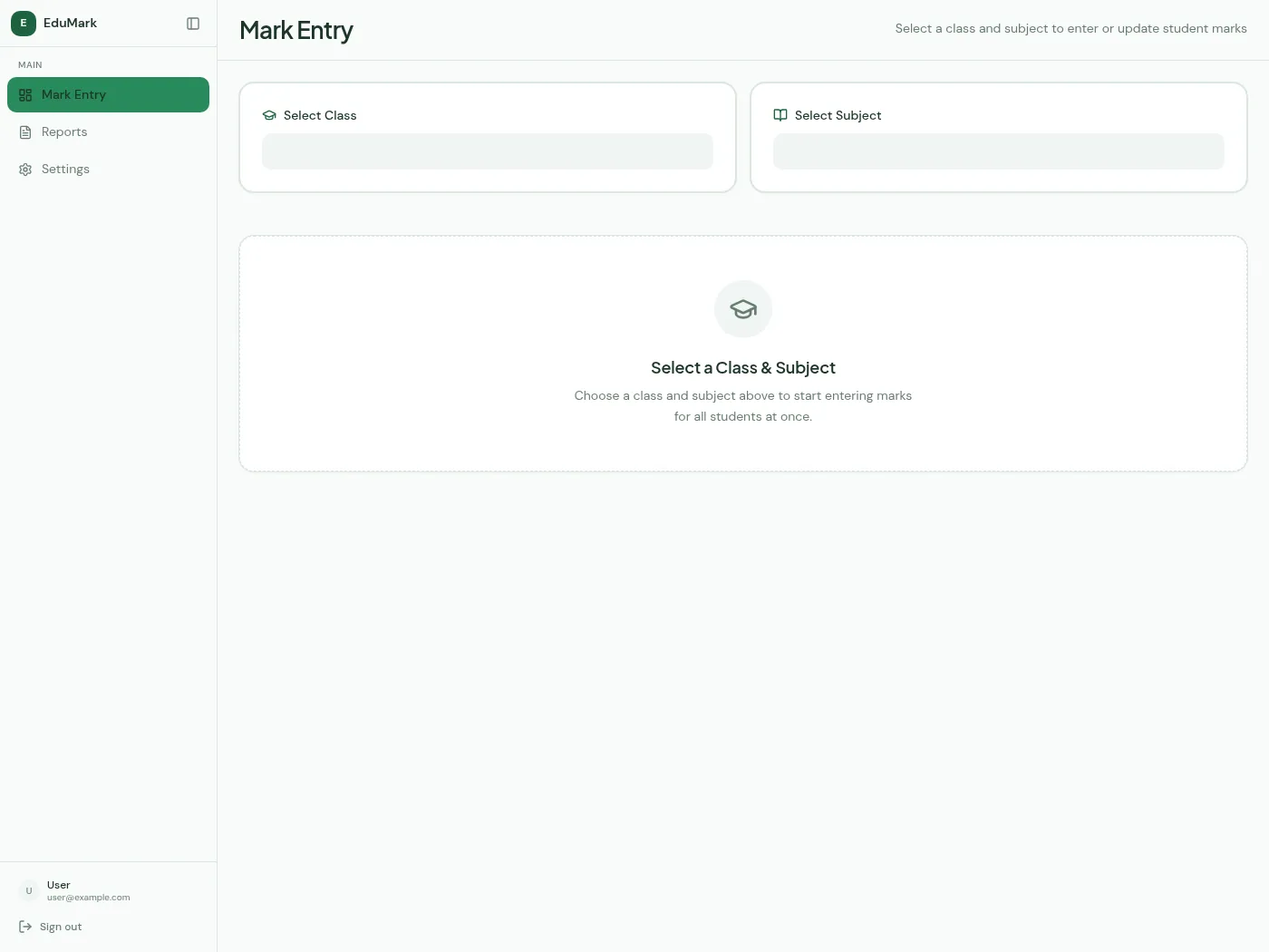 EduMark Portal