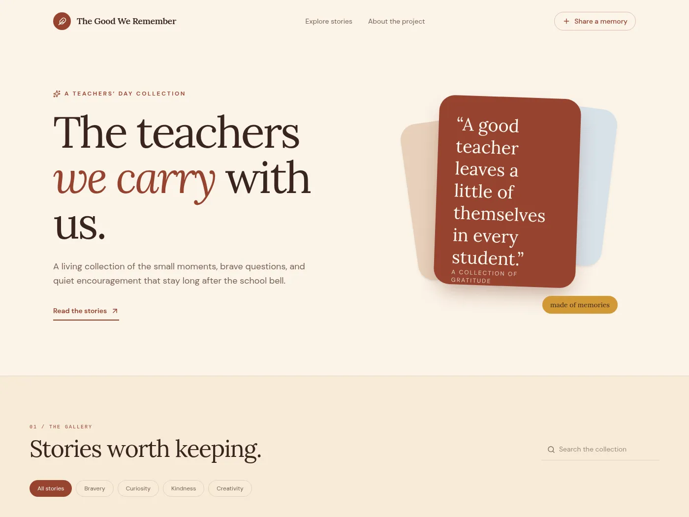 Teachers Day Tribute