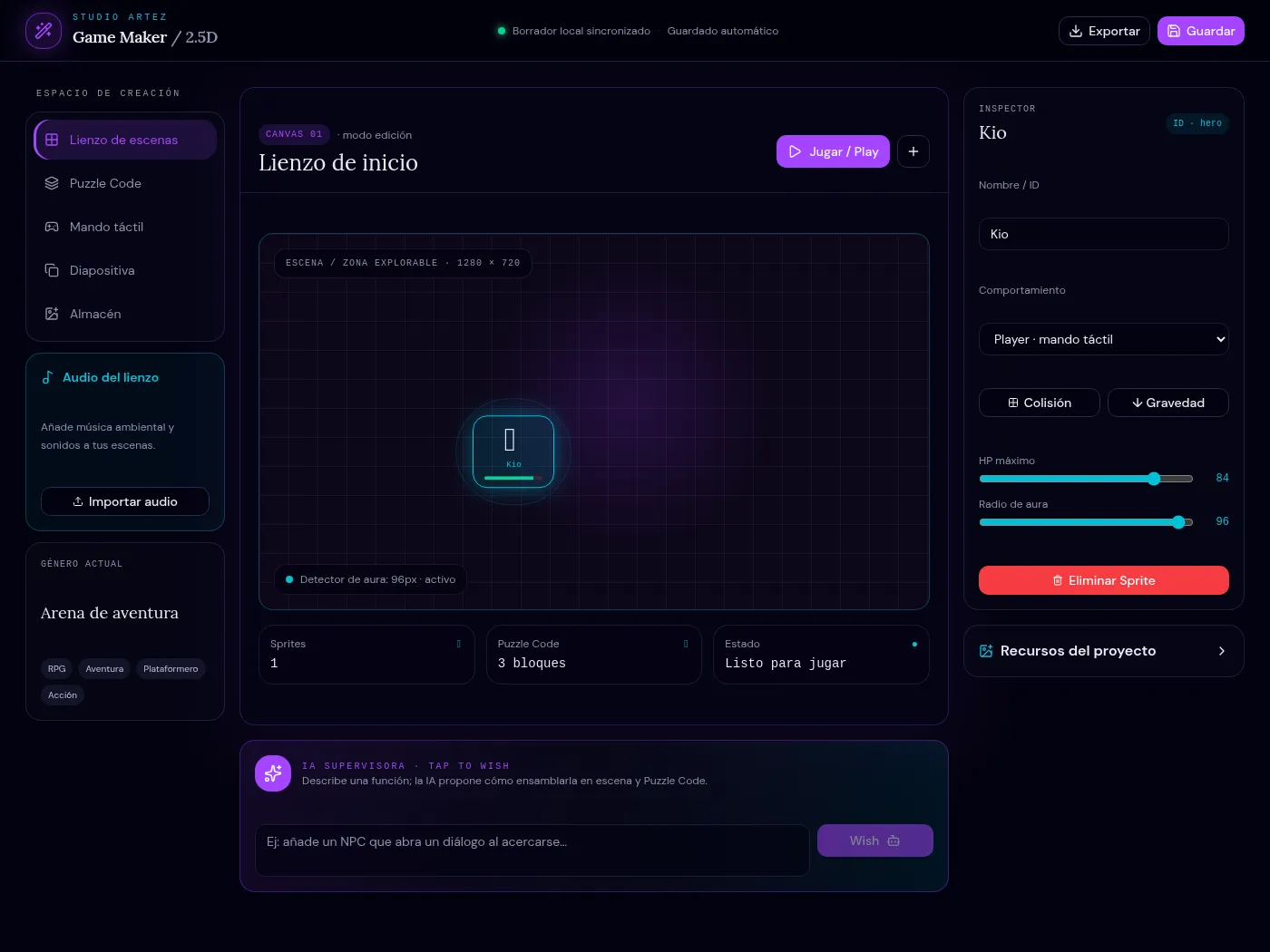 Studio Artez Game Maker