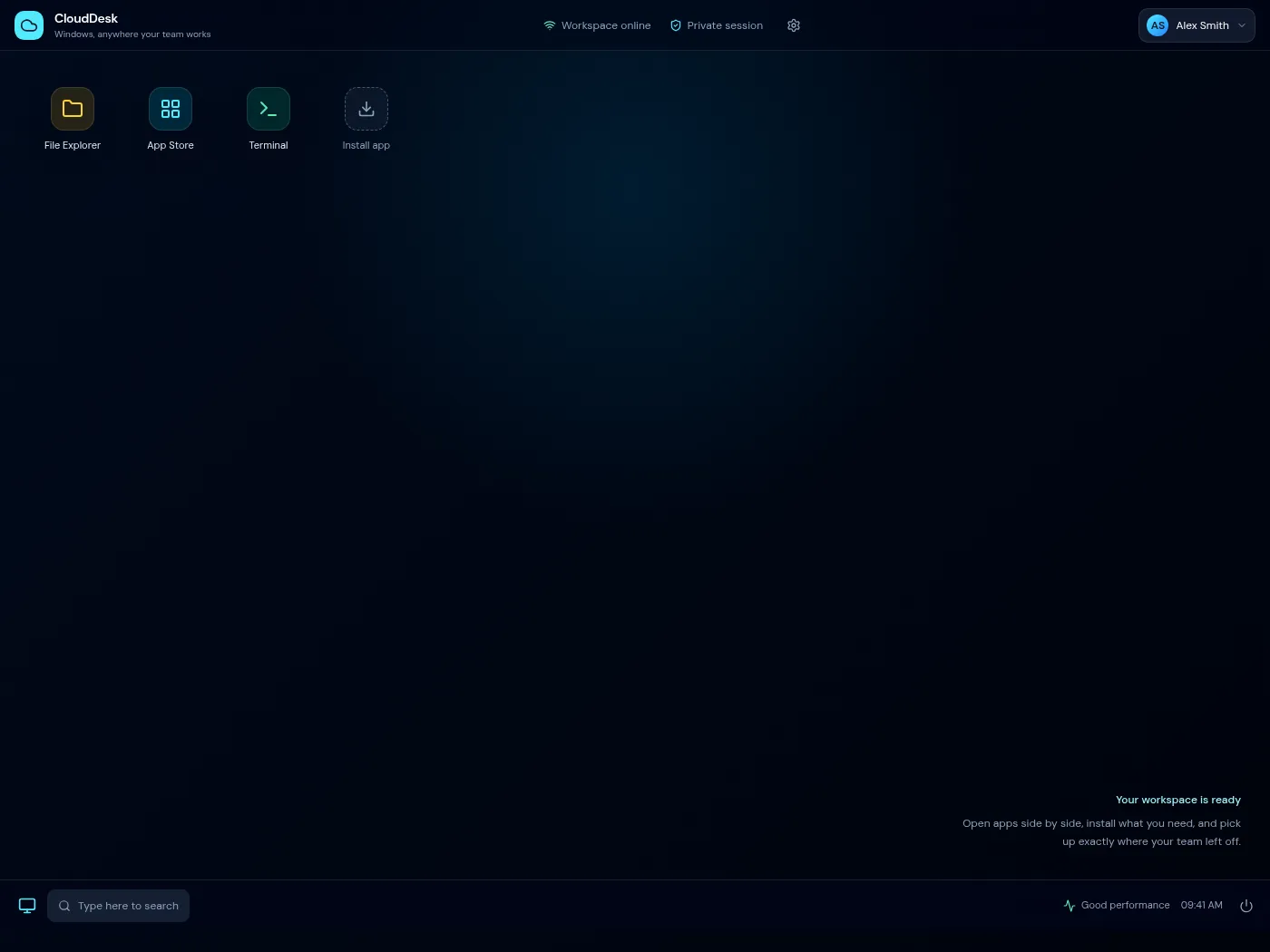 Instant Windows in Browser
