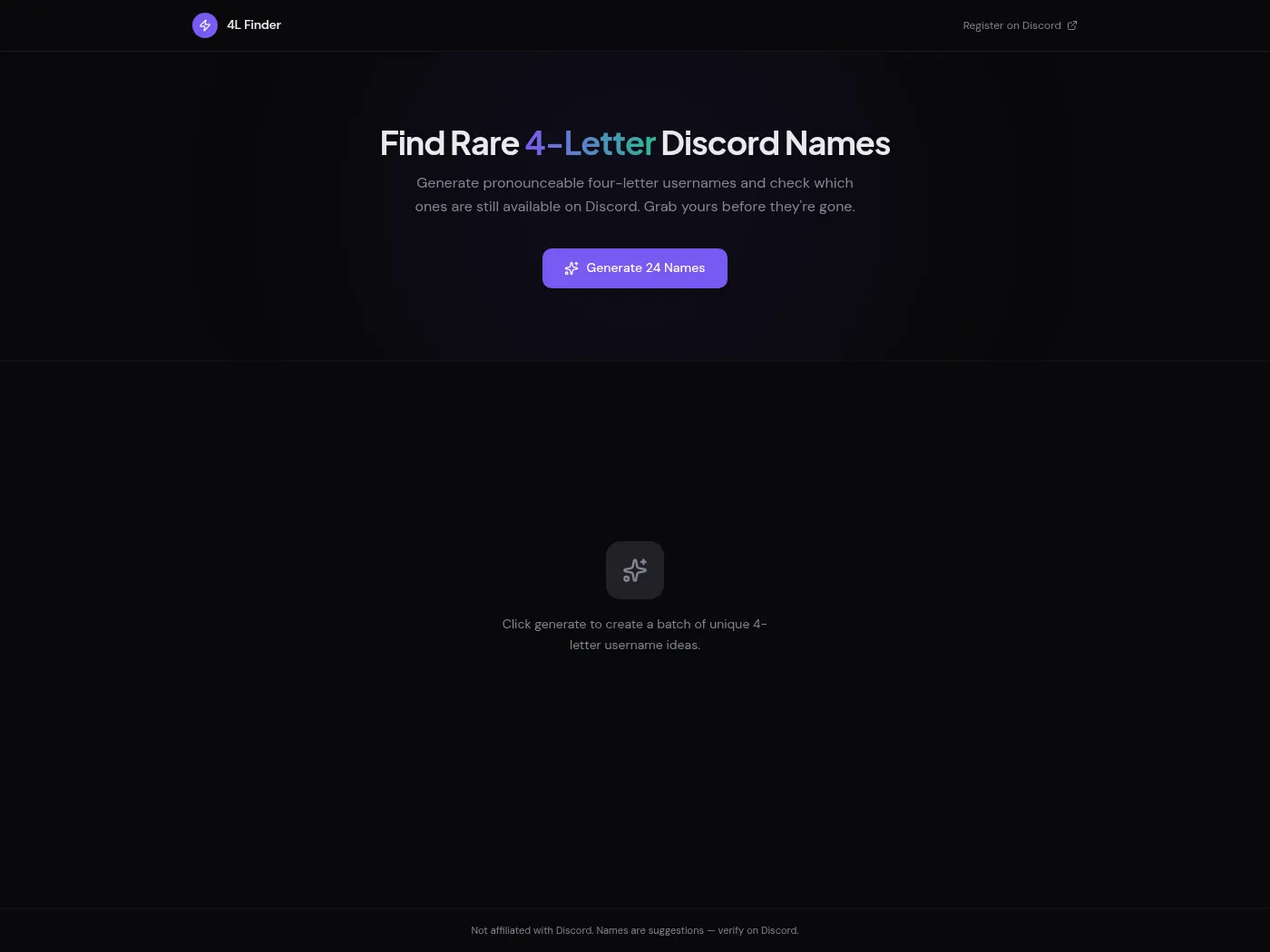 Discord 4L Finder