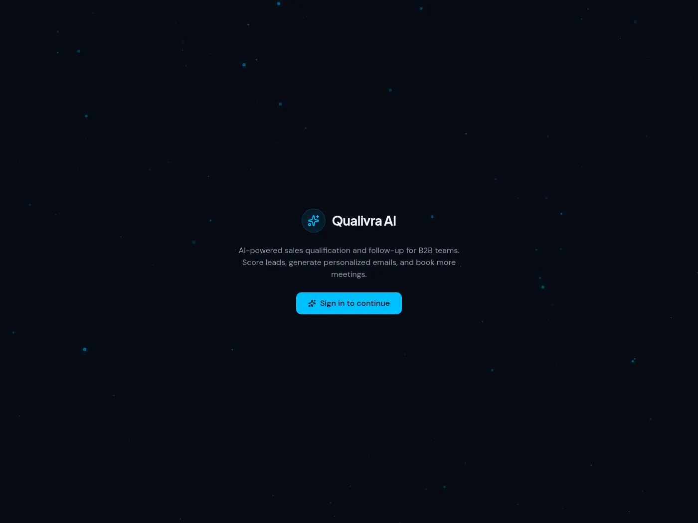 Qualivra AI Sales Agent