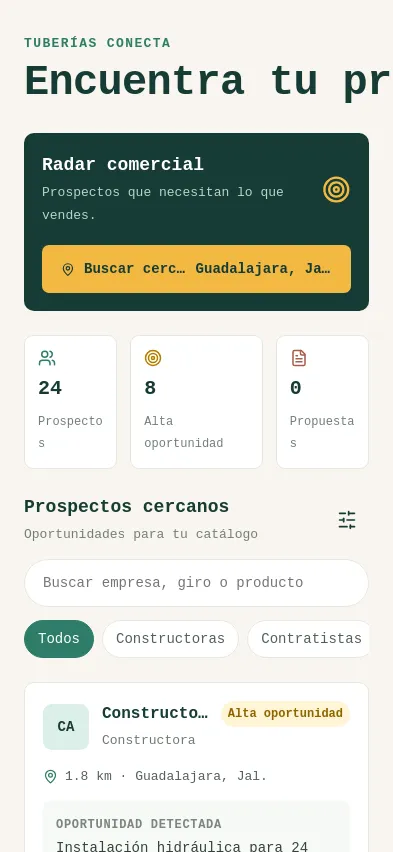 Tuberías Conecta