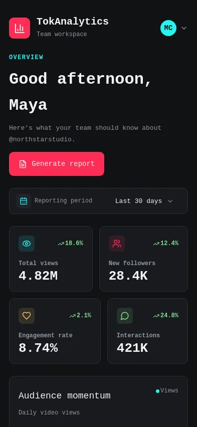 TokAnalytics Pro