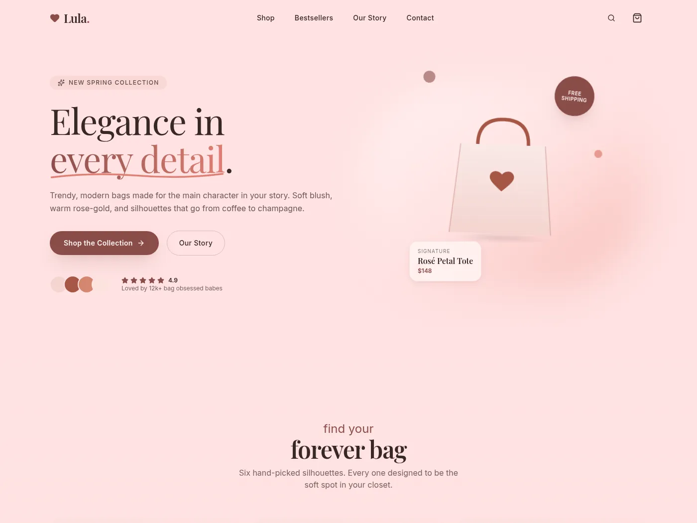 Bagify E-Commerce Site