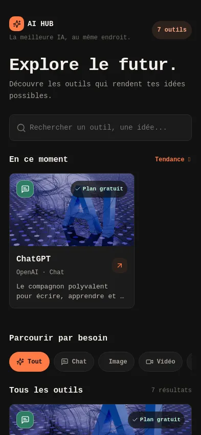 AI Hub Mobile