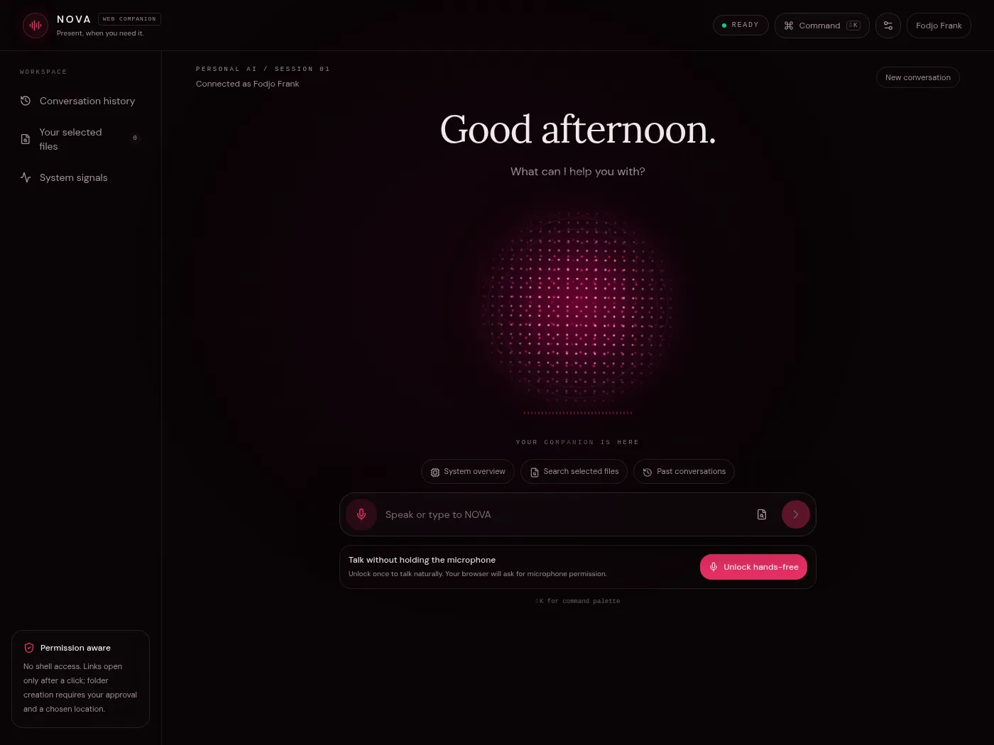 NOVA Voice Desktop AI