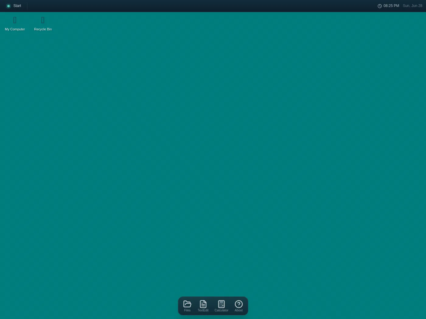 Web OS Simulator