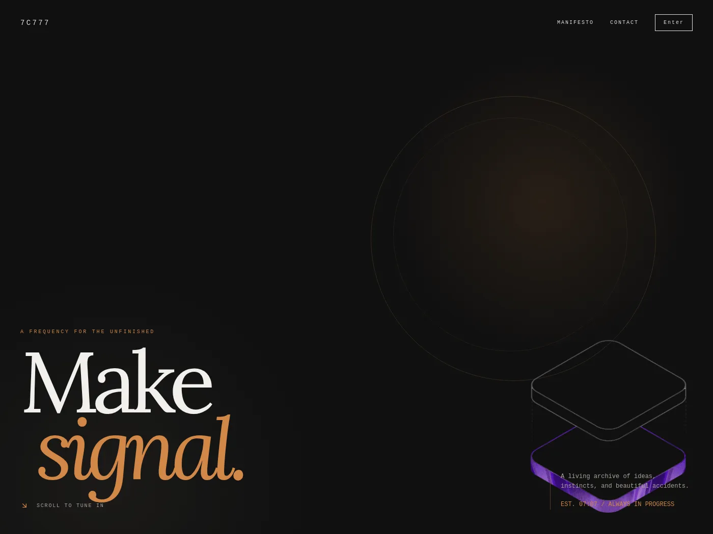 7c777 Web Portal