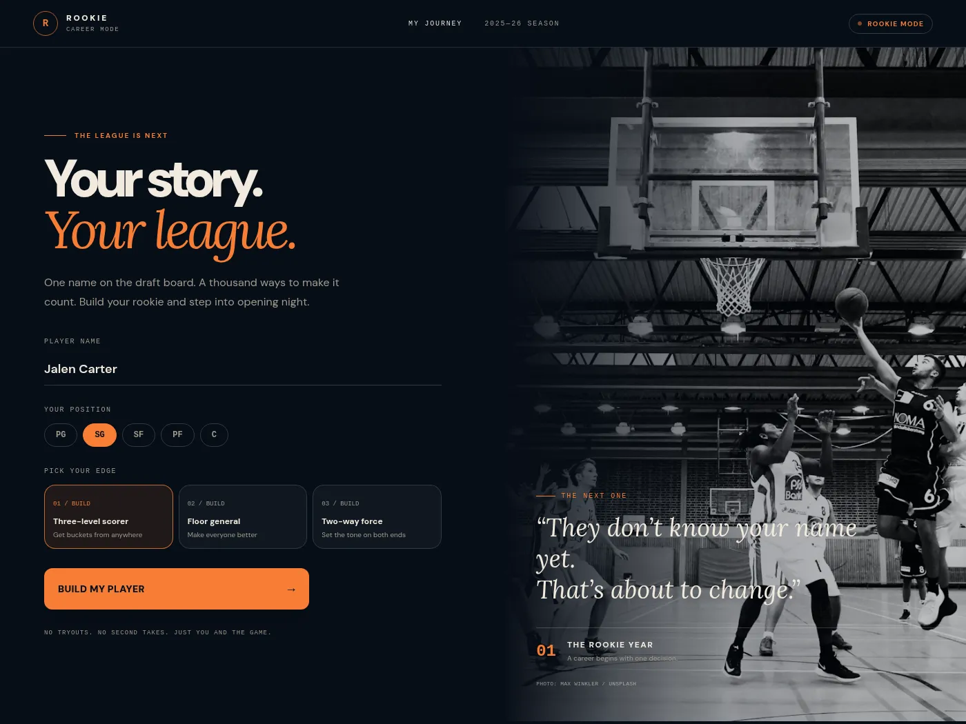 NBA Career Simulator