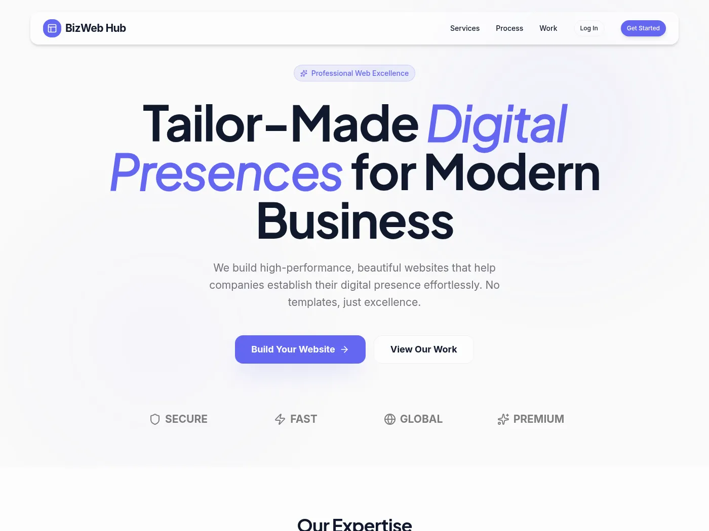 BizWeb Market Hub