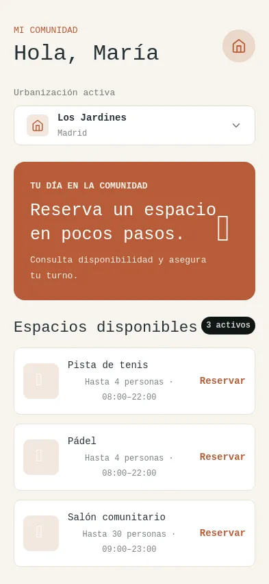 Multi-Urbanization Space Booking