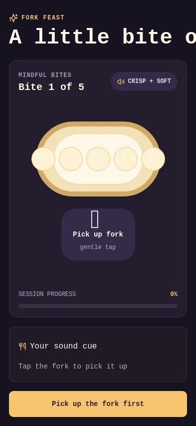 Fork Feast ASMR