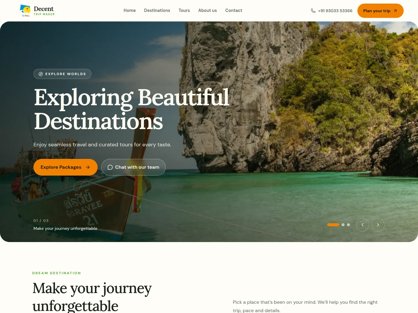 DecentTripMaker Revamp