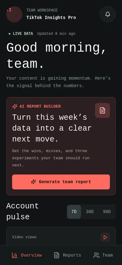 TikTok Insights Pro