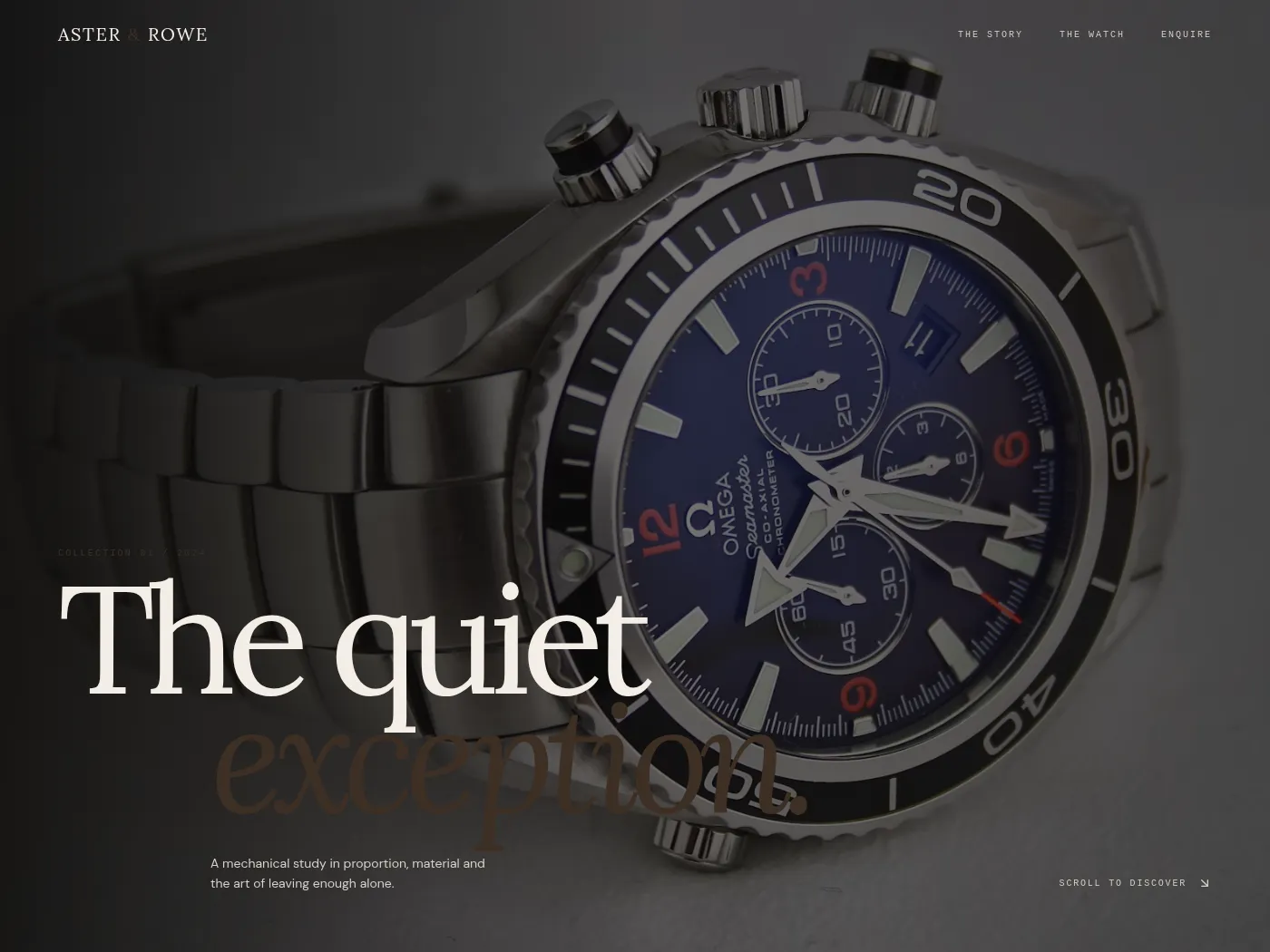 Cinematic Watch Landing