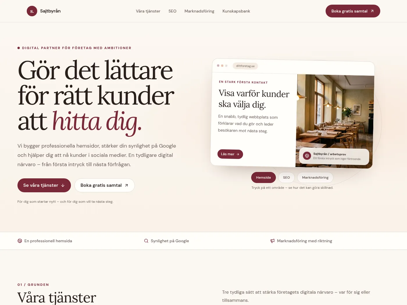 Sajtbyrån Web Studio