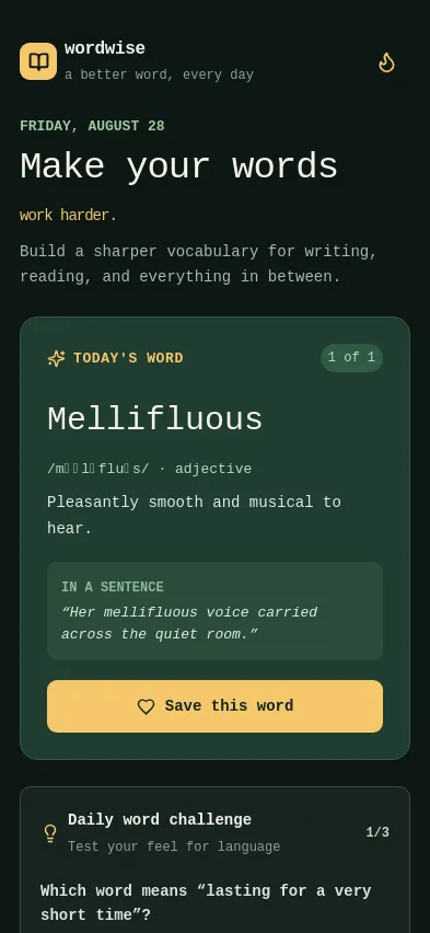 WordWise Mobile