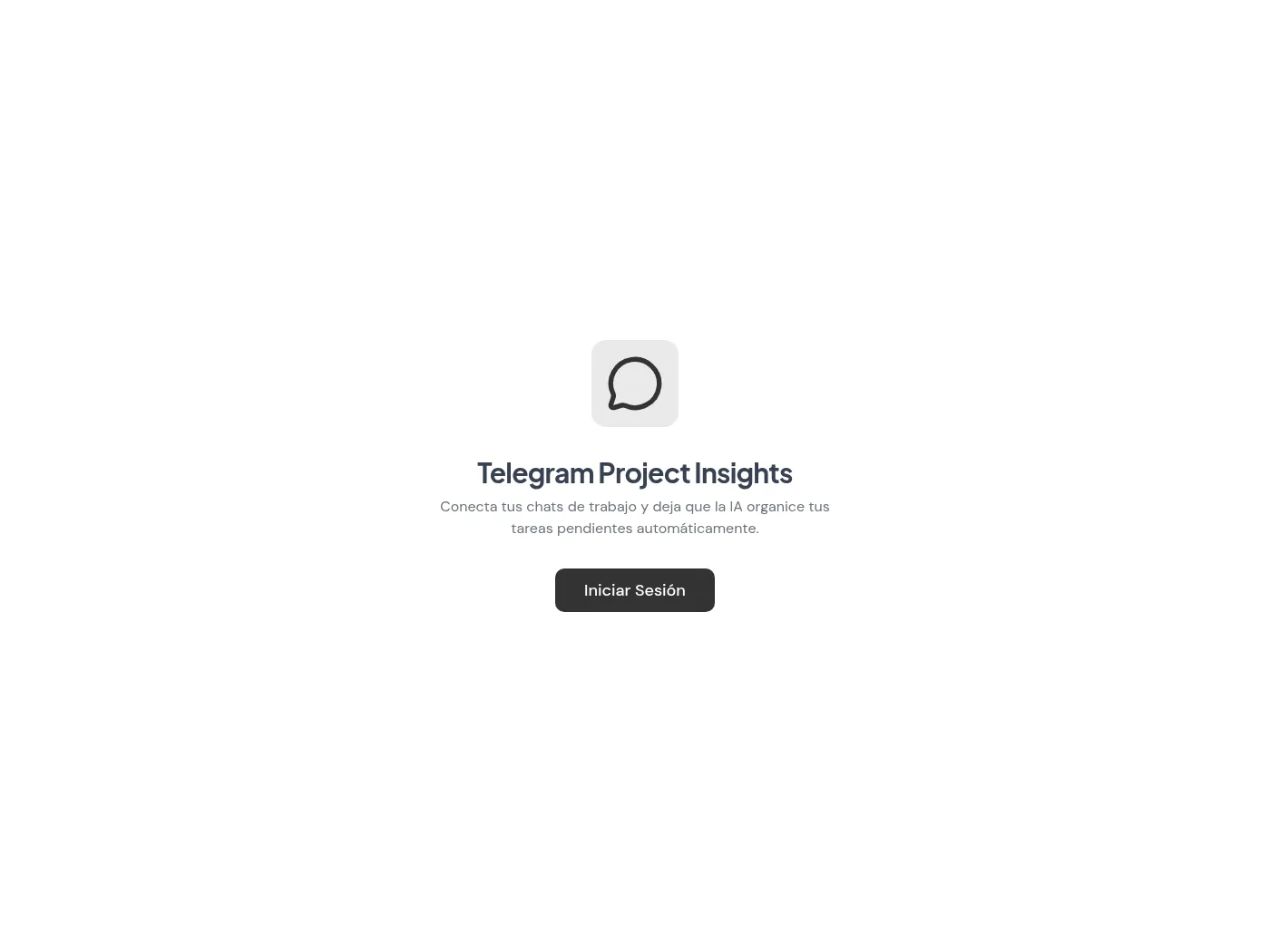 Telegram Project Insights