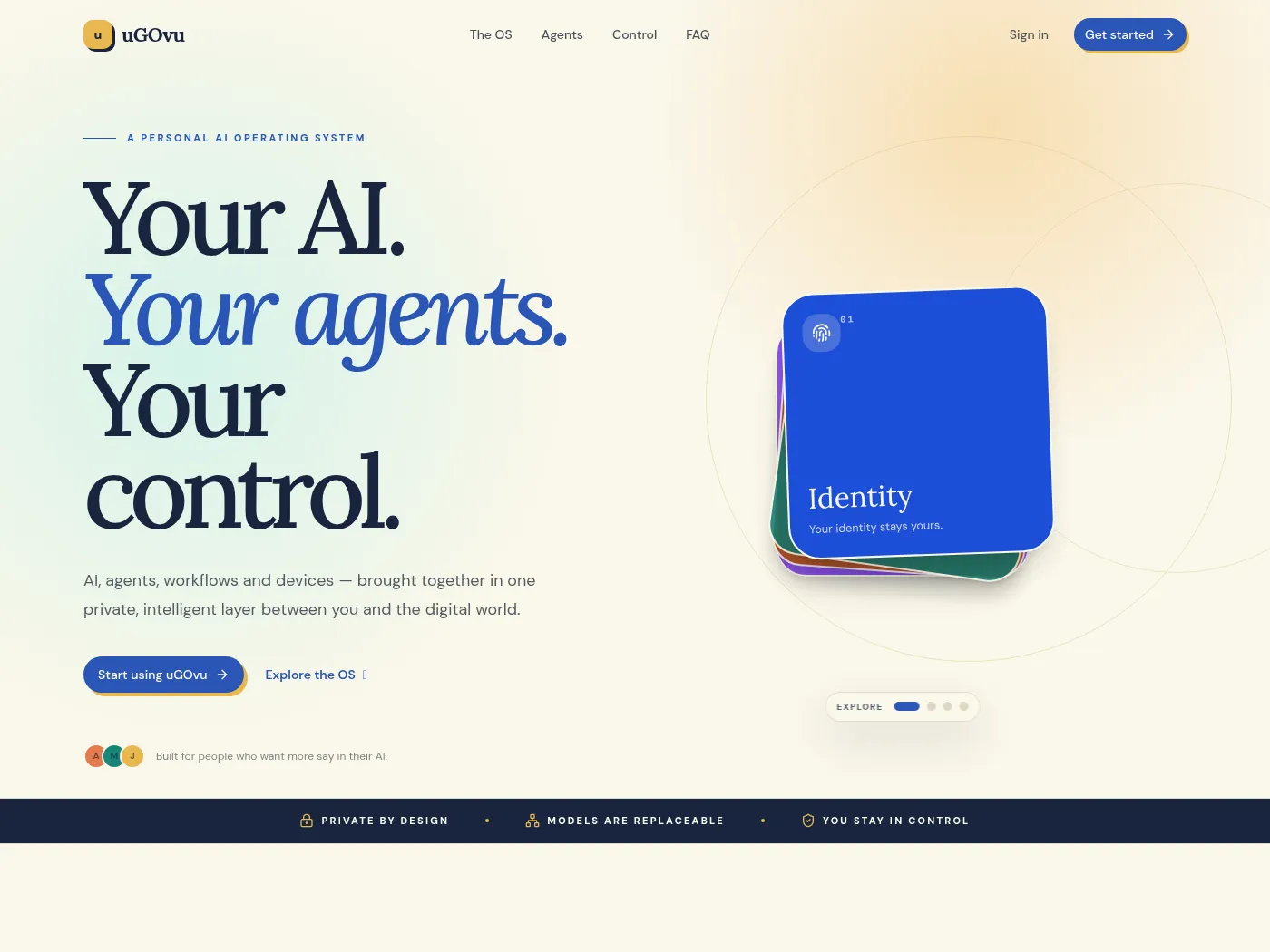 uGOvu AI Operating System