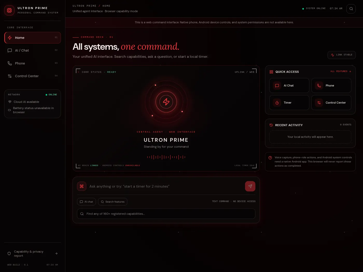 Ultron Prime AI Agent