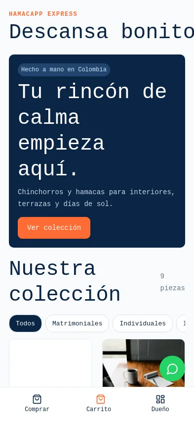 Hamacapp Express Shop