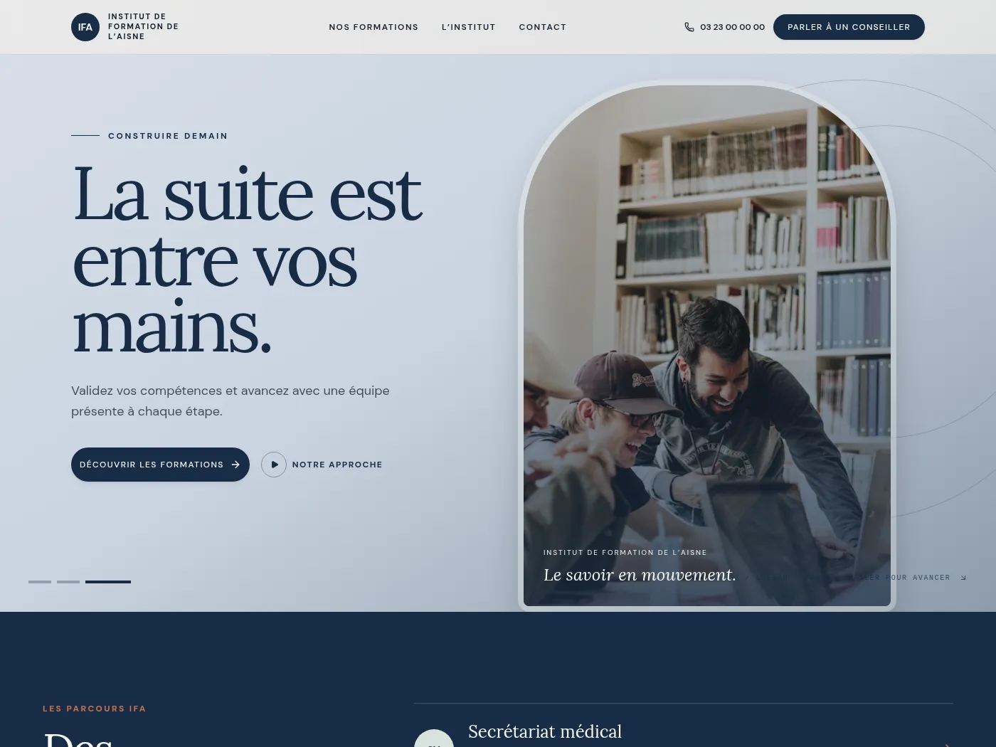 Institut Formation Aisne Web