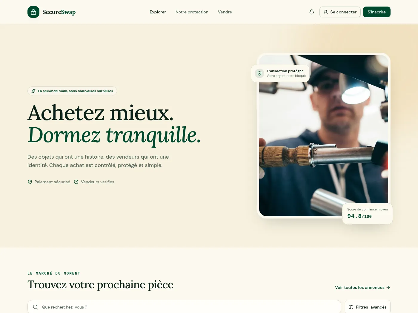 SecureSwap Marketplace