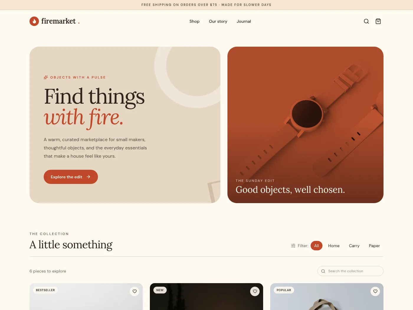 FireMarket Hub