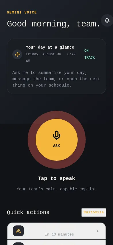 Gemini Voice Assistant