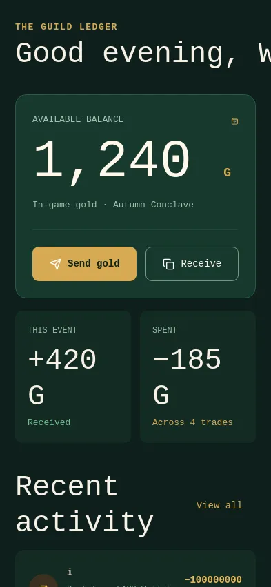 LARP Wallet