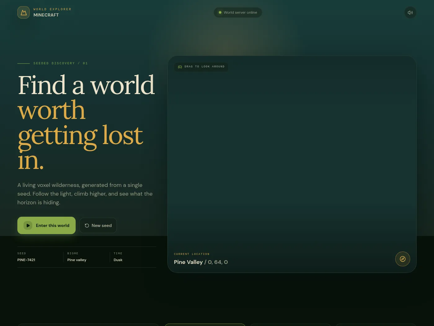 Minecraft World Explorer