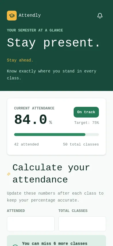 Smart College Attendance