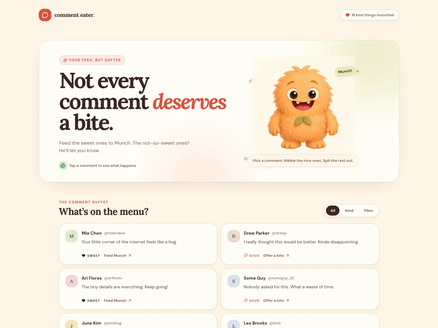 Comment Eater
