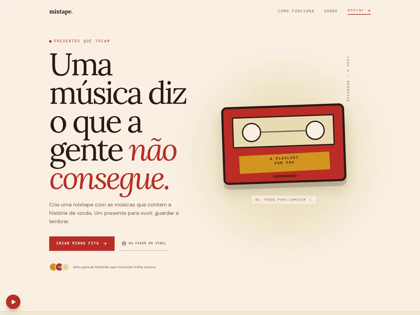 Retro Playlist Gifter