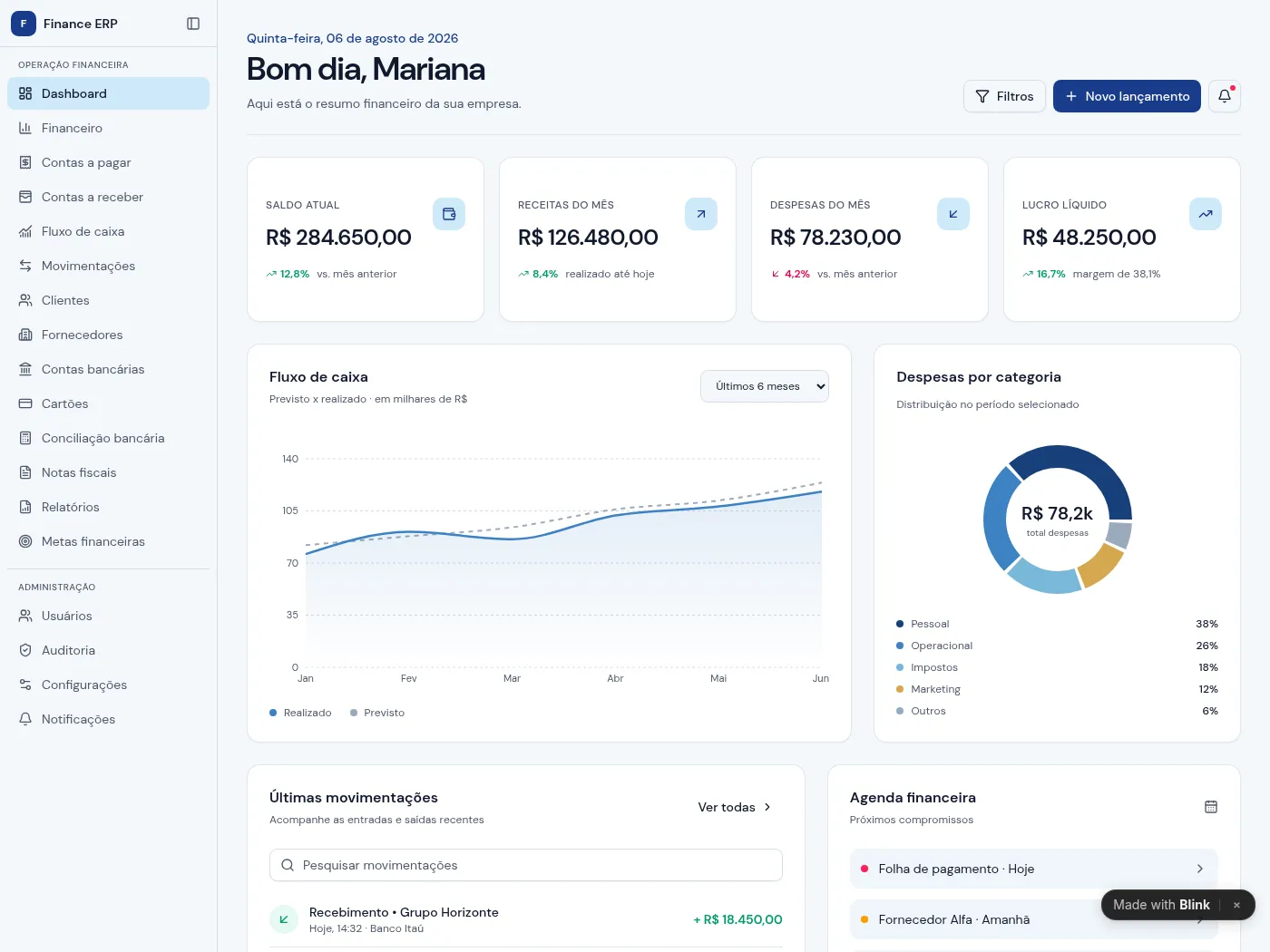 Finance ERP Pro