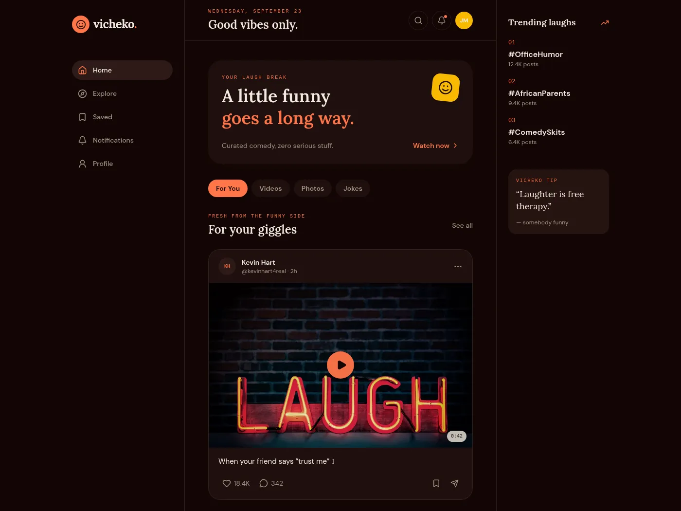 Vicheko Comedy Hub