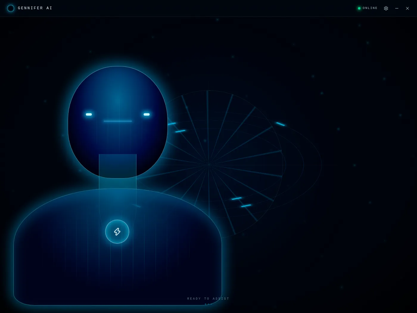 Gennifer AI 3D Avatar UI