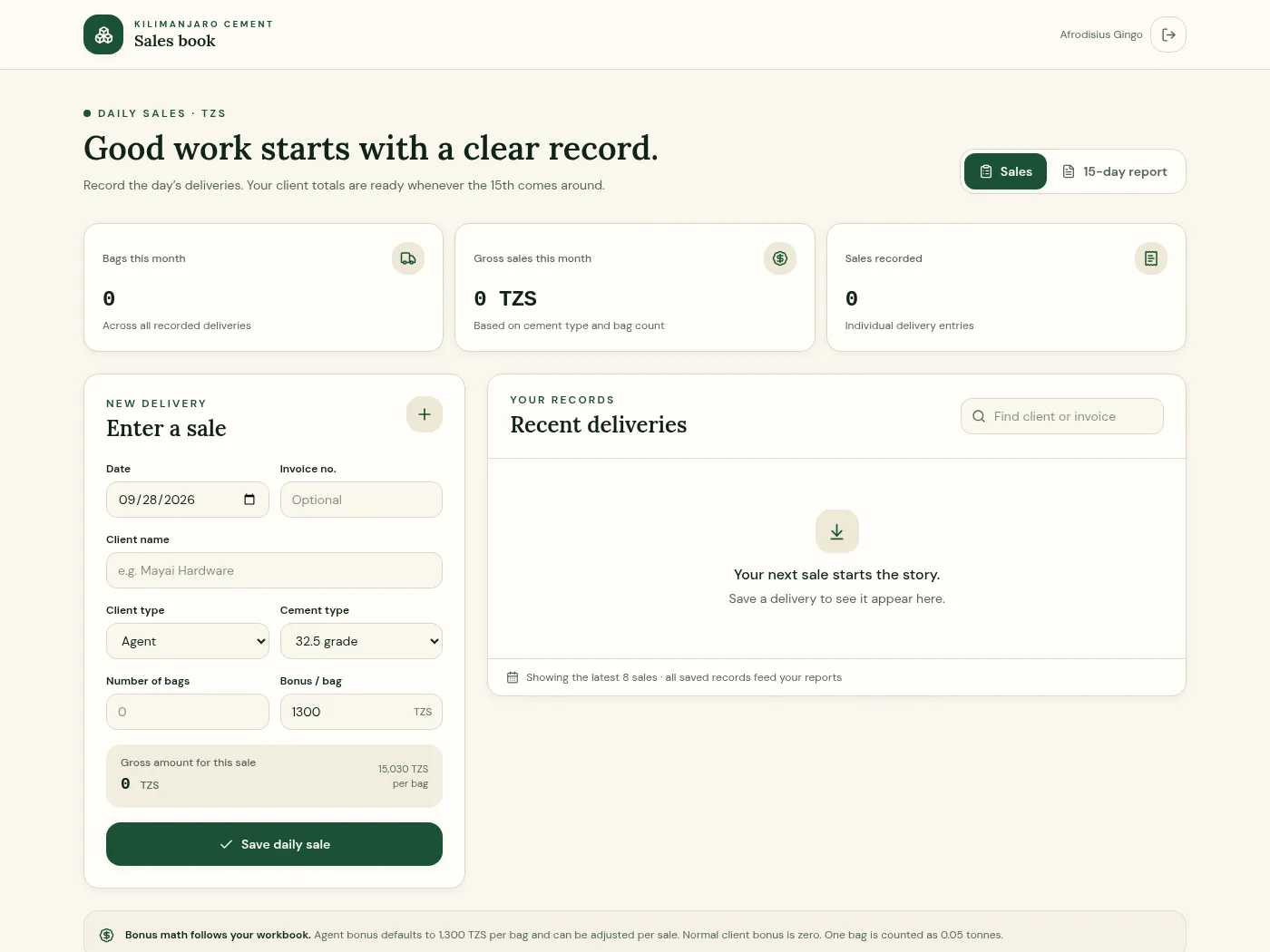 Sales Tracker Pro