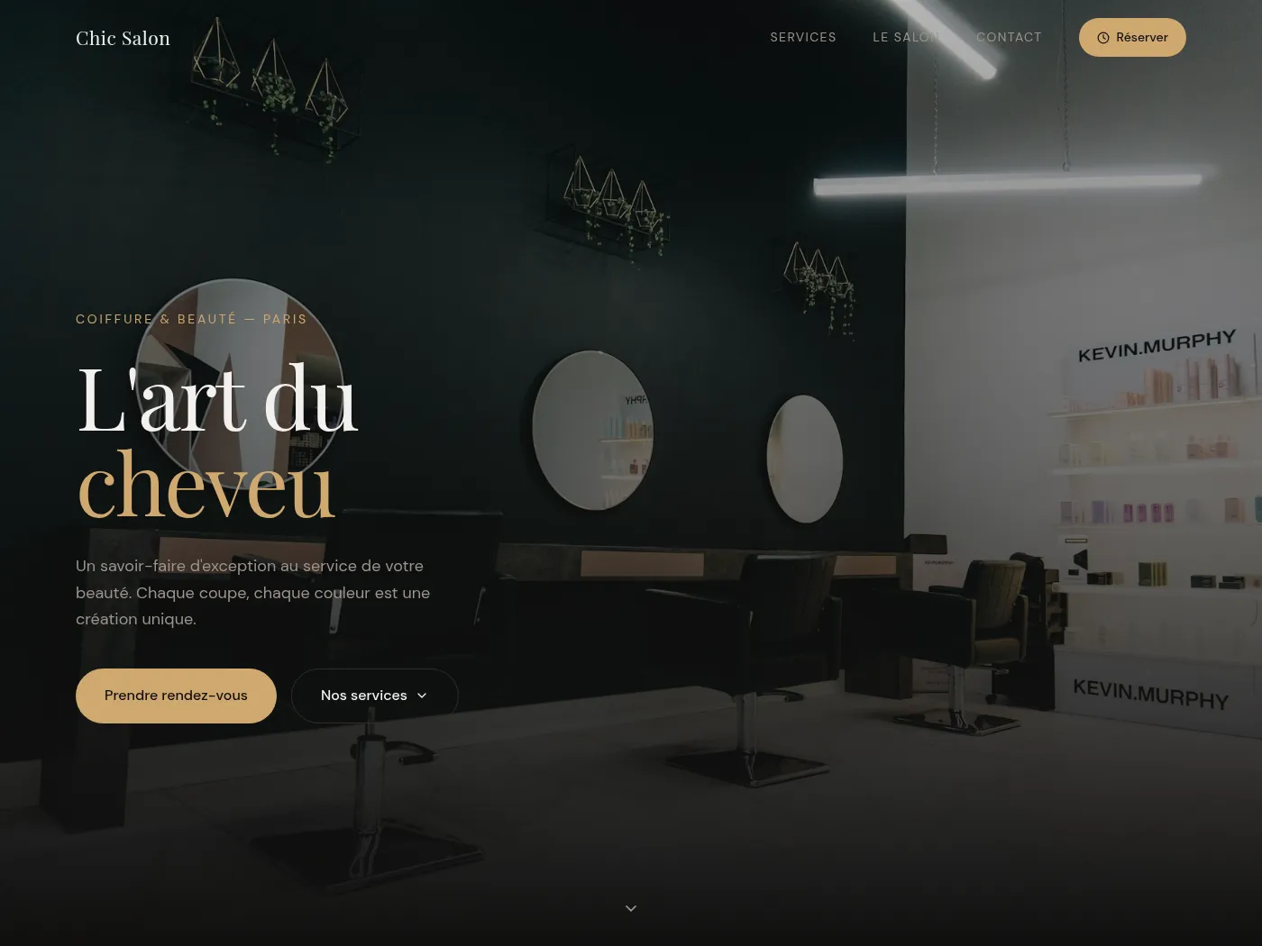Chic Salon Web