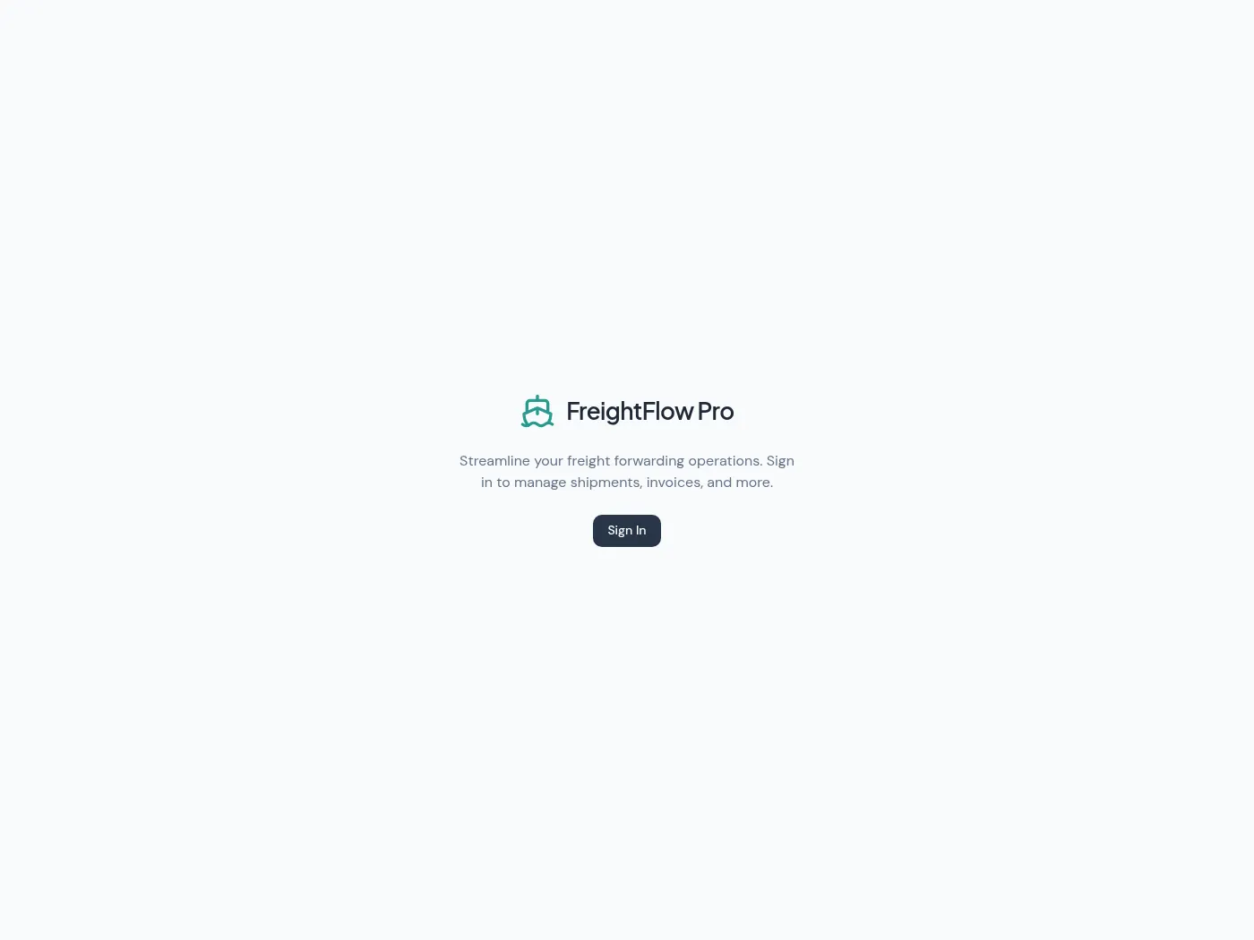 FreightFlow Pro