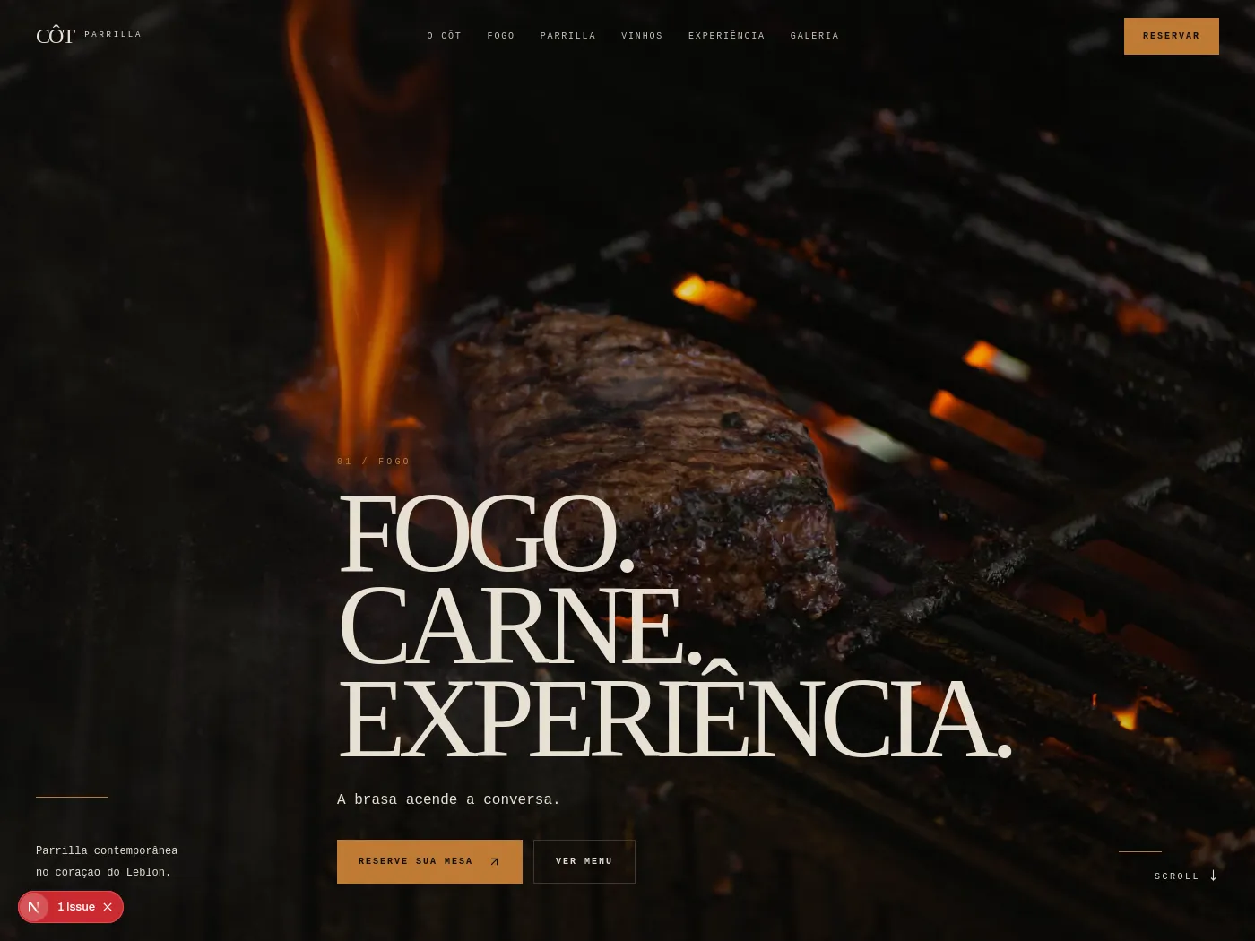 CÔT Parrilla Premium Site