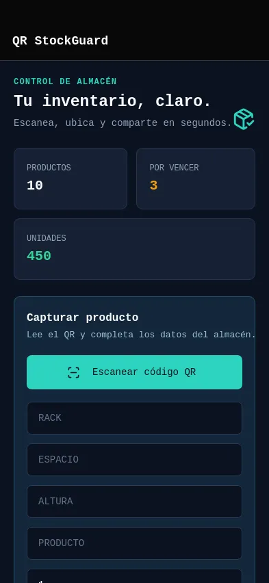 QR StockGuard