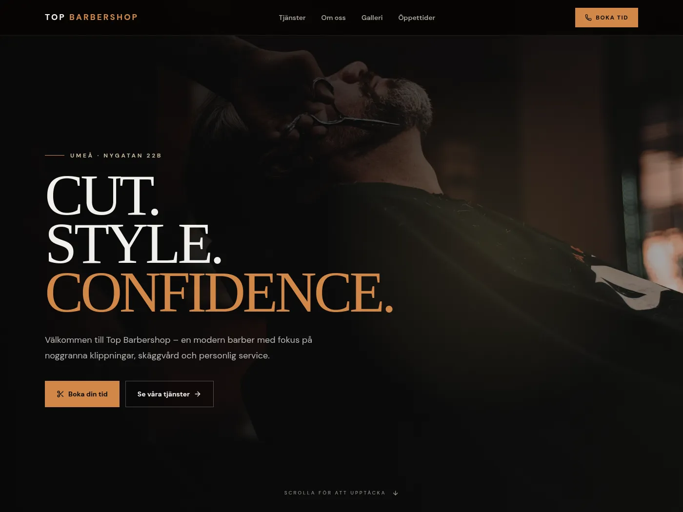 Top Barbershop Website