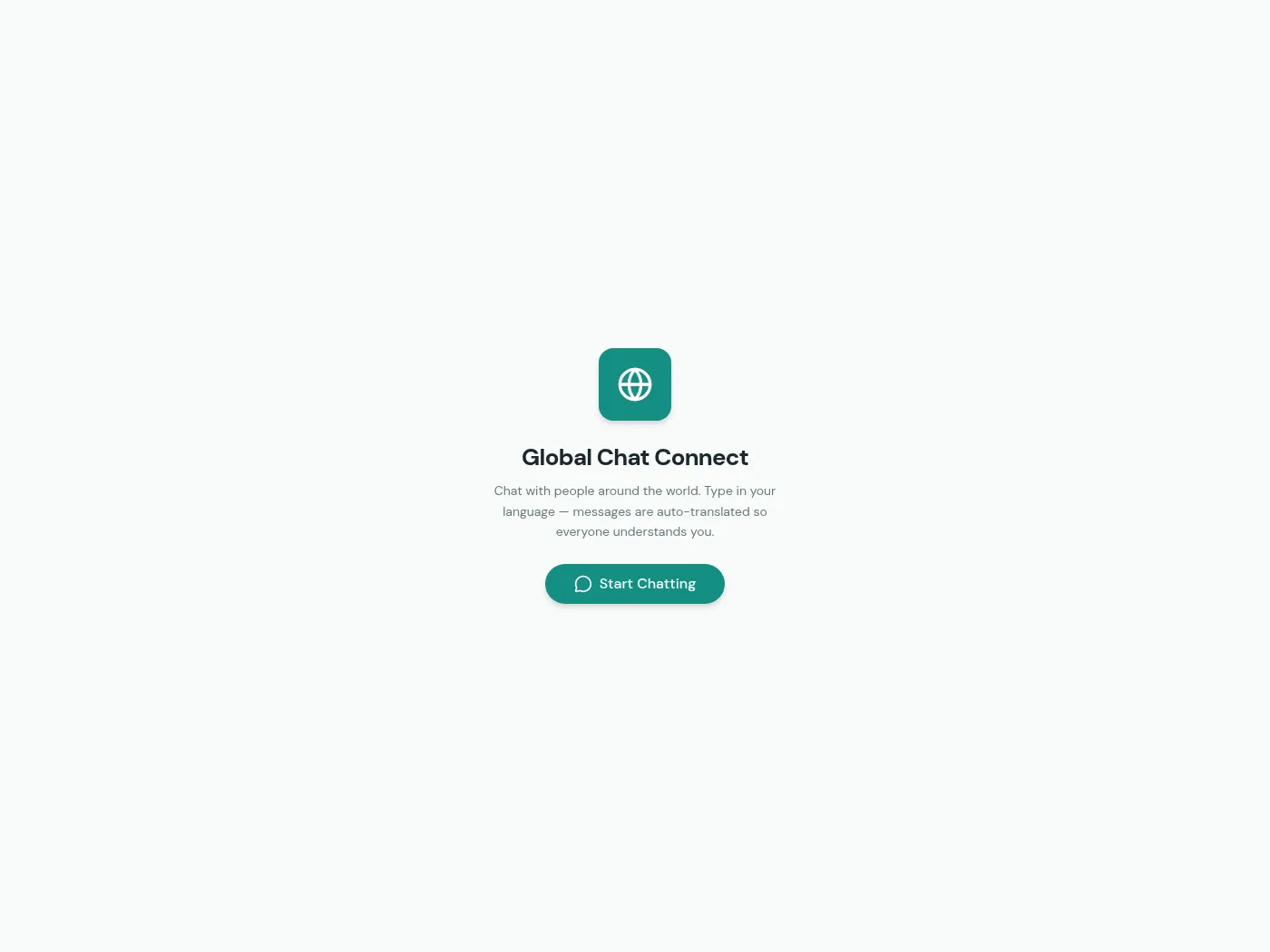 Global Chat Connect