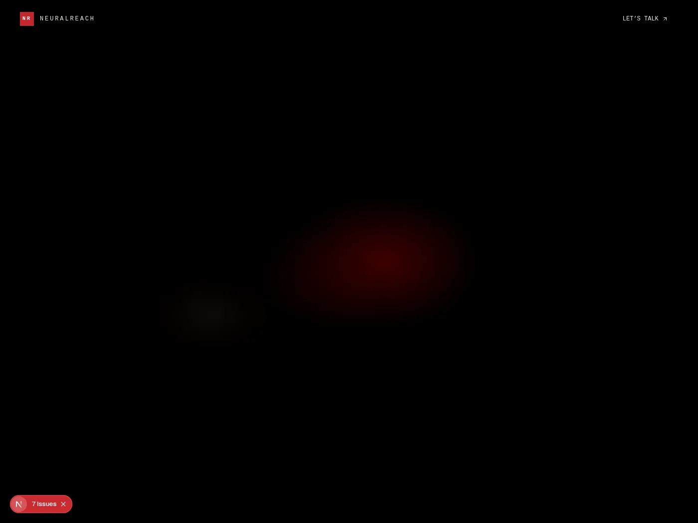 Neuralreach Site — Katana Minimalism