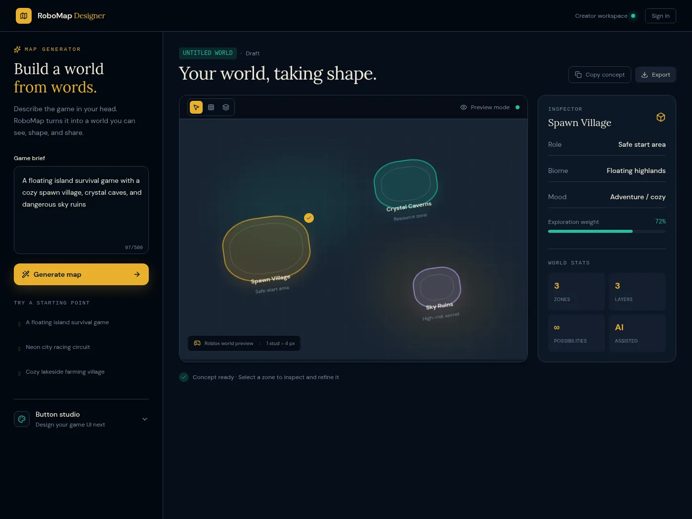RoboMap Designer