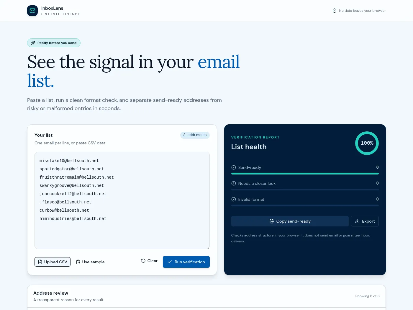 Email List Verifier